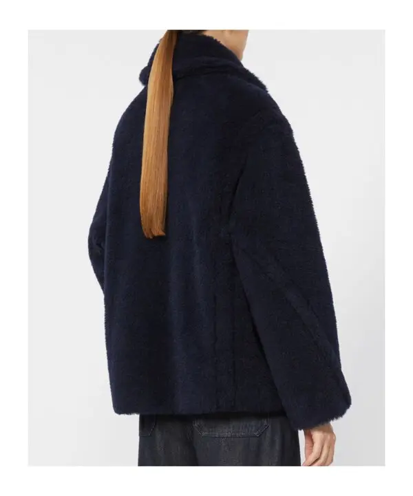 Max Mara Fuggito Collared Jacket - Black