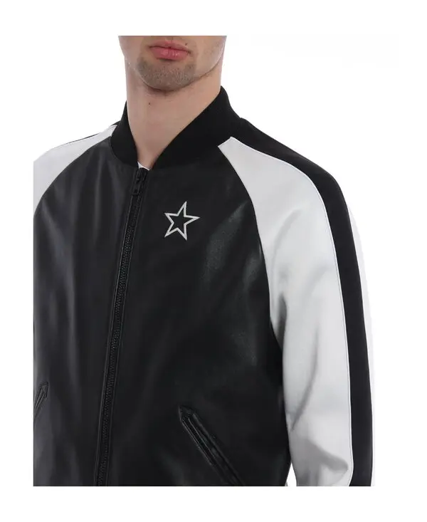 Givenchy Embroidered Star Pilot Jacket