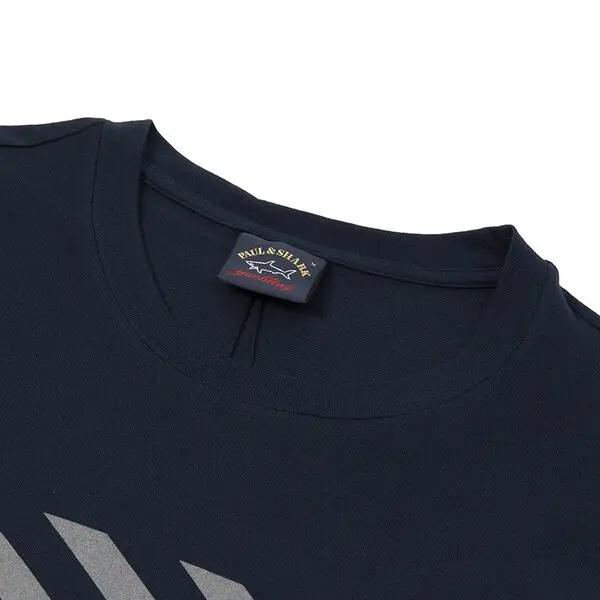 PAUL  SHARK Logo Details T-shirt