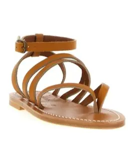 K.JACQUES Hemeree Strappy Sandals - Brown