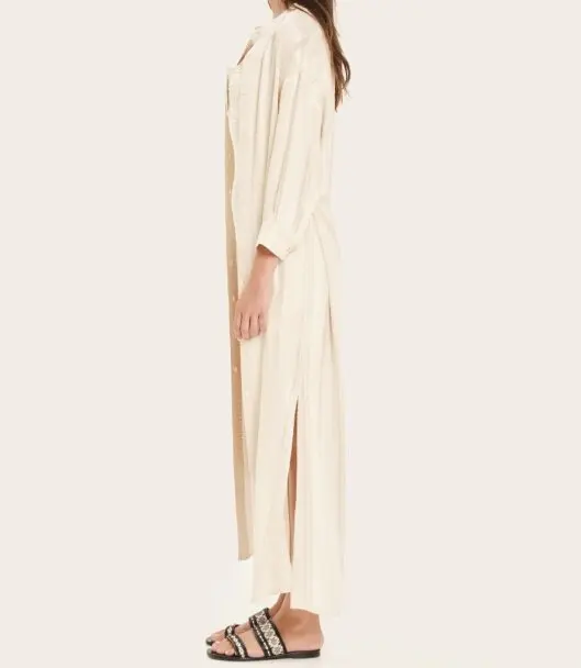ZEUSDIONE Maira Button Dress