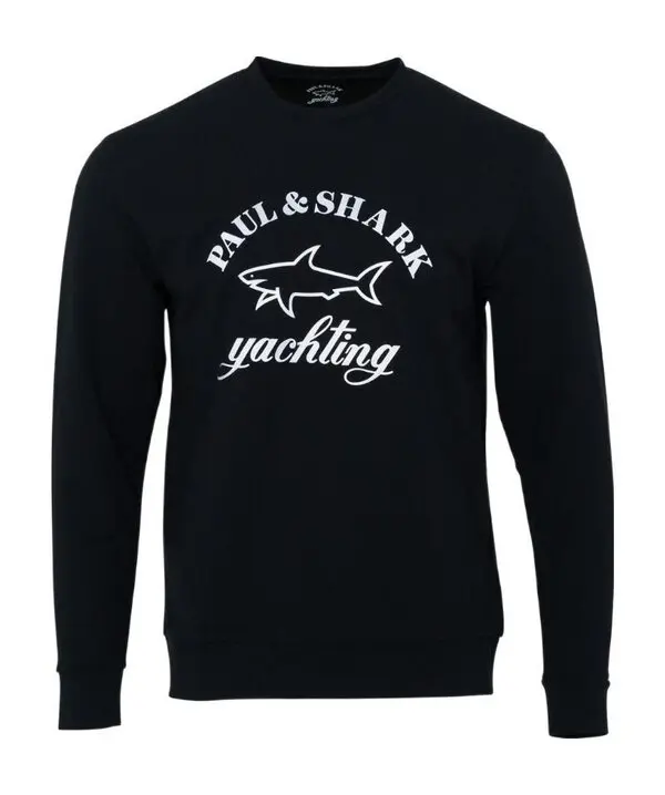PAUL  SHARK Paul & Shark Logo Crewneck Sweater