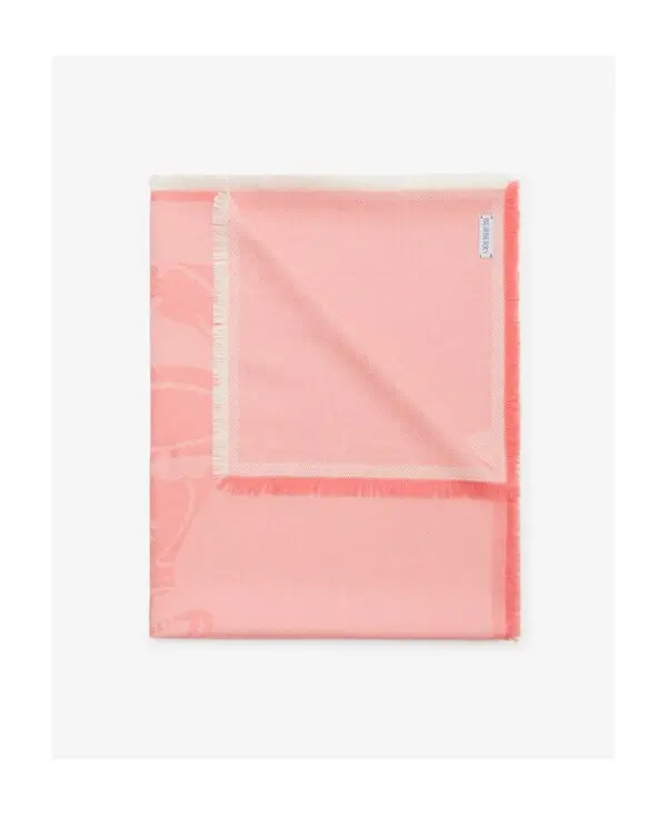 Burberry Ekd Intarsia-knit Scarf