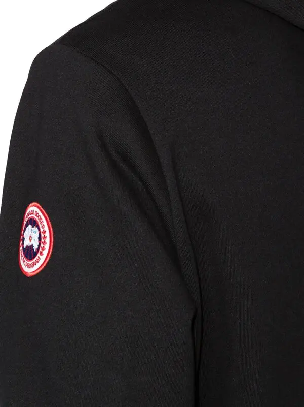 Canada Goose Huron Drawstring Hoodie - Black