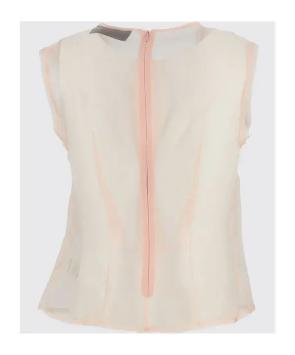 Simone Rocha Sleeveless Top With Bow Detail - Nude