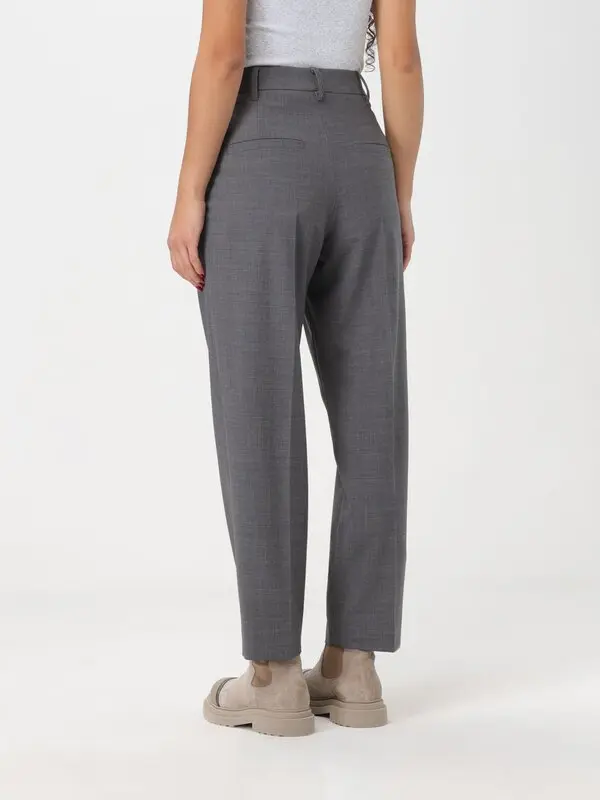 Brunello Cucinelli Pleated Tailored Trousers - Black