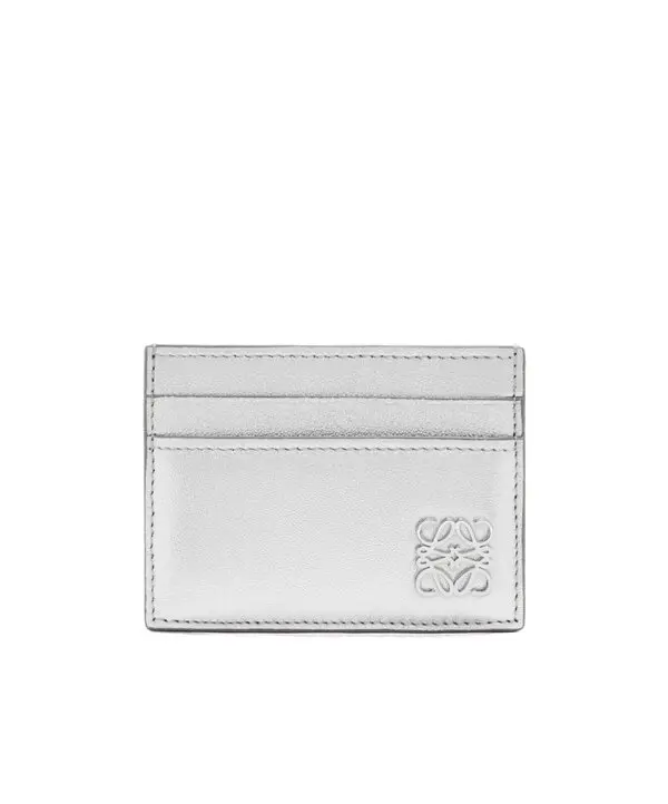 Loewe Puffer Anagram Cardholder - Silver