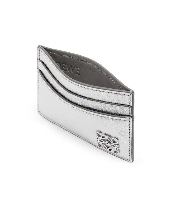 Loewe Puffer Anagram Cardholder - Silver