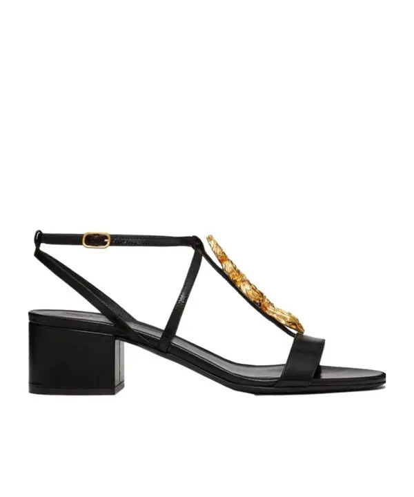 Valentino Garavani Snake Embellished High-heeled Sandals