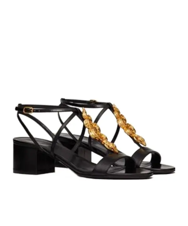 Valentino Garavani Snake Embellished High-heeled Sandals