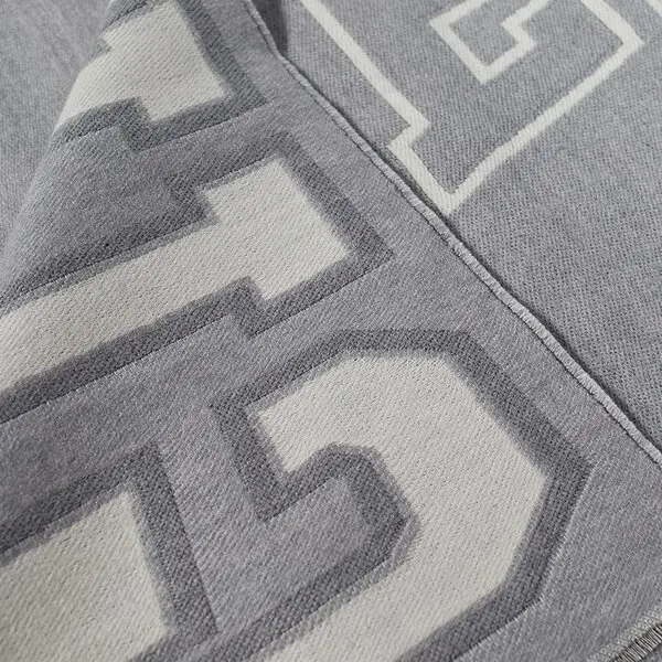 Givenchy Logo Scarf - Gray