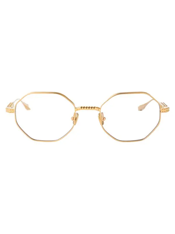 Valentino Garavani Full Rim Octagon Eyeglasses - White