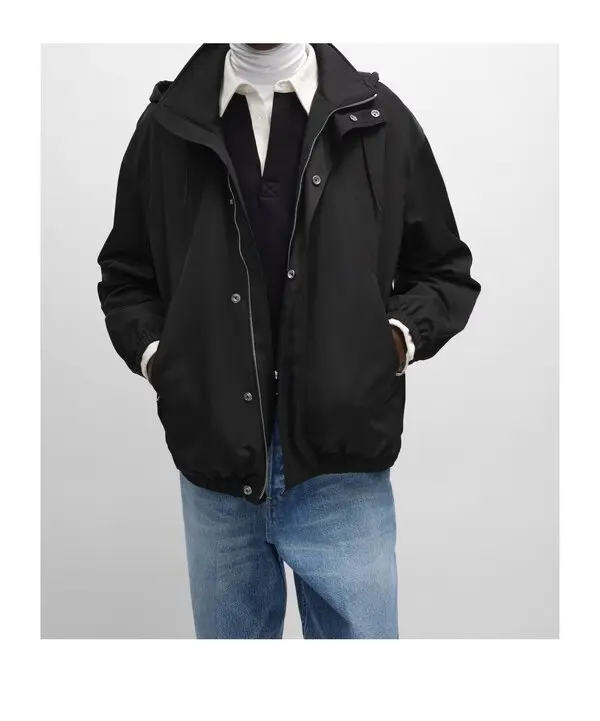 Celine Windbreaker In Nylon Twill