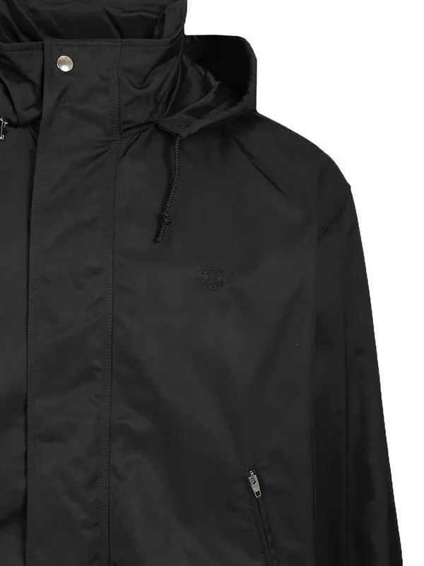 Celine Windbreaker In Nylon Twill