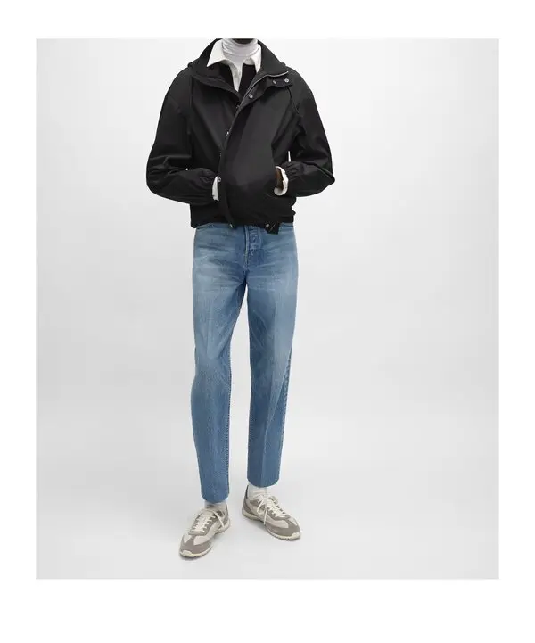 Celine Windbreaker In Nylon Twill