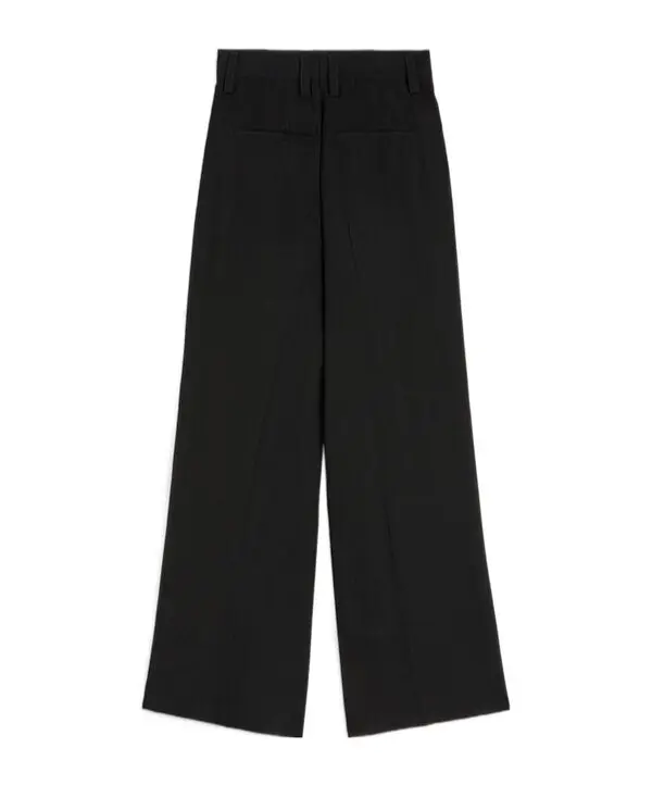 JIL SANDER Pleated Tailored Trousers - Black