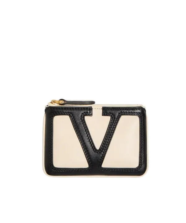 Valentino Garavani Viva Superstar Wallet - Nude