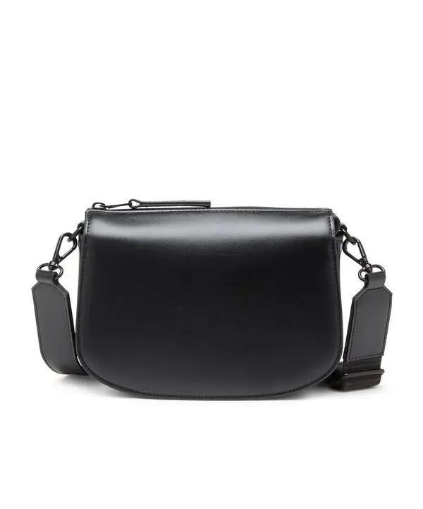 DIESEL® 1dg Logo Embossed Camera Bag - Black