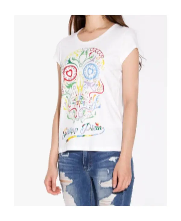 Philipp Plein Printed T-shirt - White