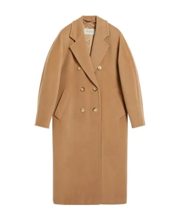 Max Mara Icon Belted Long Coat - Camel