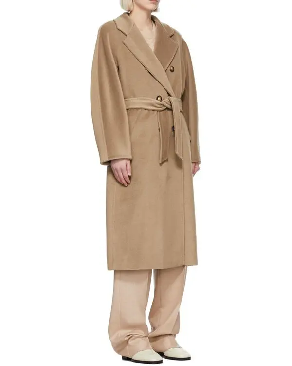 Max Mara Icon Belted Long Coat - Camel