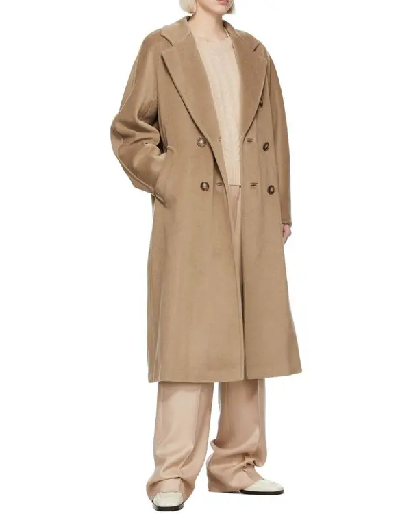 Max Mara Icon Belted Long Coat - Camel