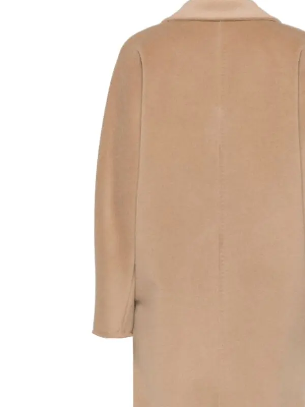 Max Mara Double-breasted Belted Coat - Camel