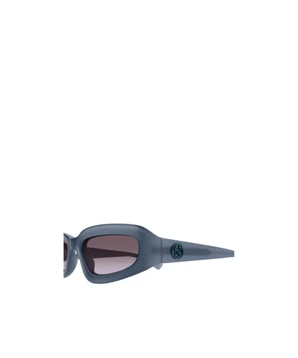 Gucci Rectangle Frame Sunglasses - Grey