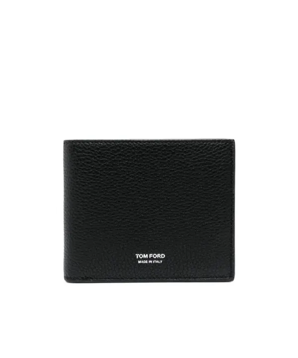 TOM FORD Classic Bi-fold Wallet - Black