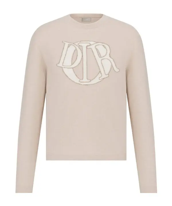 Dior Cd" Logo Knit Sweater - No