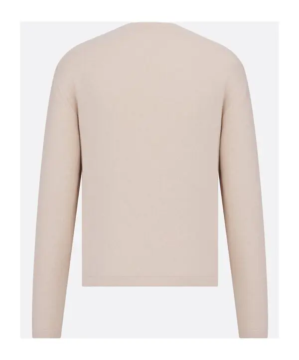 Dior Cd" Logo Knit Sweater - No