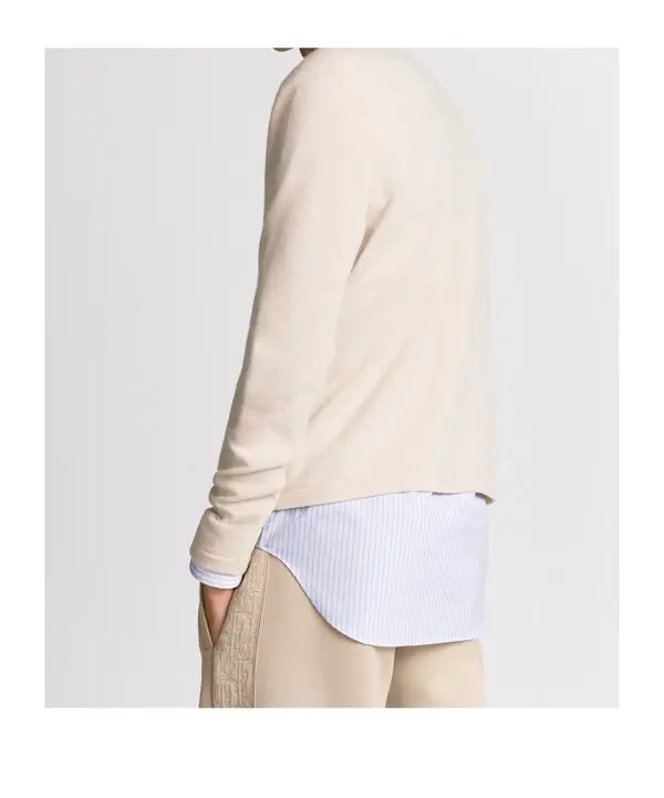Dior Cd" Logo Knit Sweater - No