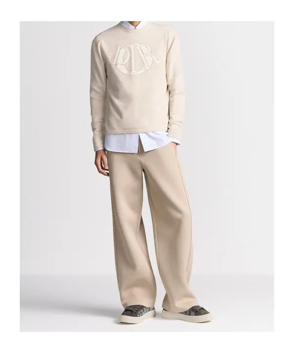 Dior Cd" Logo Knit Sweater - No