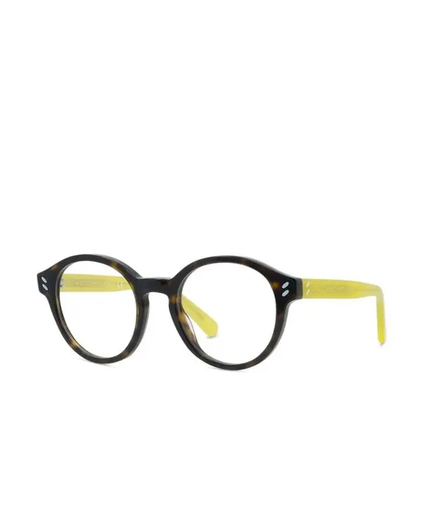 Stella McCartney Tortoiseshell Round Frame Eyeglasses