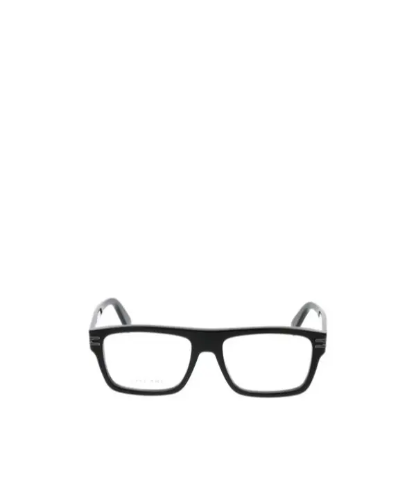 BVLGARI Rectangular Frame Eyeglasses - Black