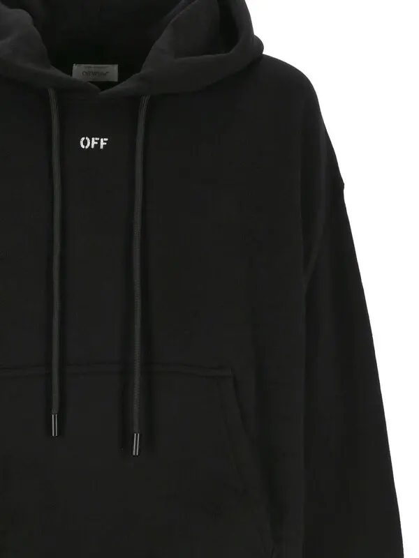 Off-White Logo-print Drawstring Hoodie