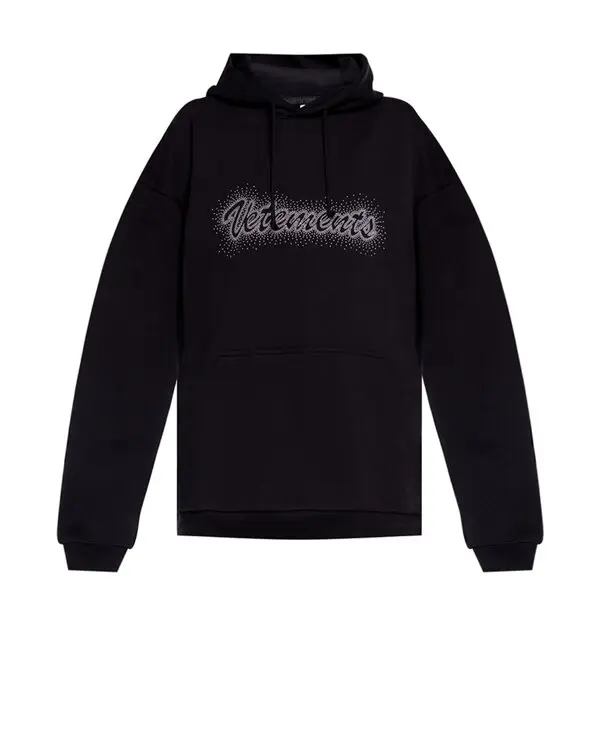 Vetements Oversized Embellished Hoodie