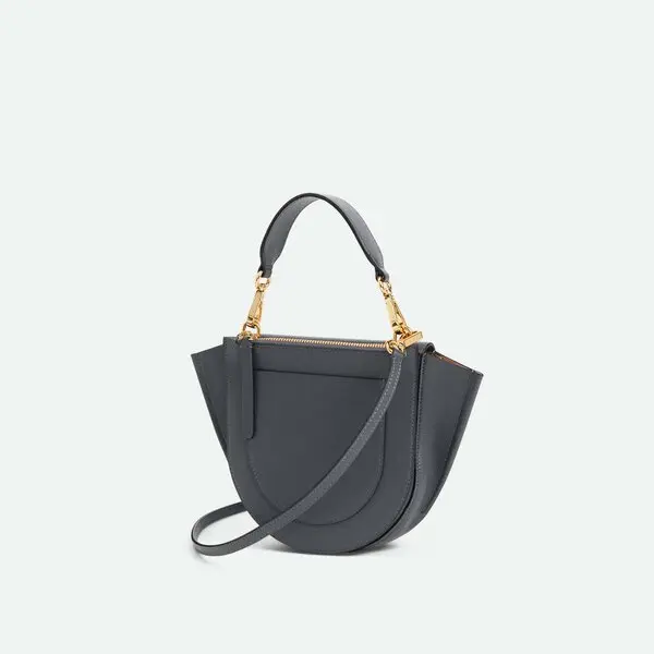 WANDLER Mini Hortensia Flap Top Handle Tote Bag - Space