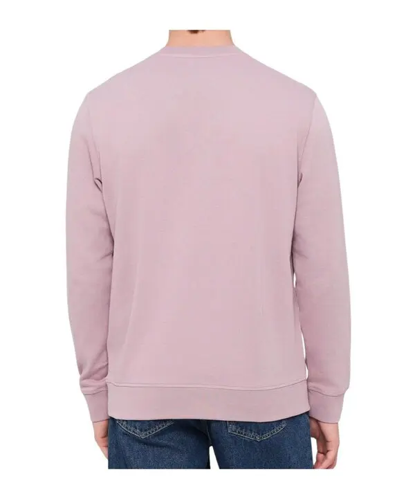 Hugo Boss Long-sleeved Sweatshirt With Logo - Pink