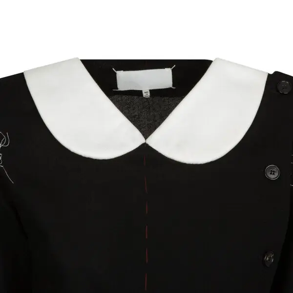 MAISON MARGIELA Long Sleeved Belted Dress