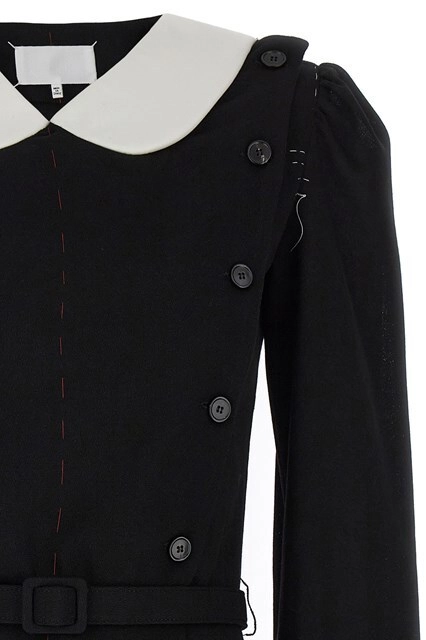 MAISON MARGIELA Long Sleeved Belted Dress