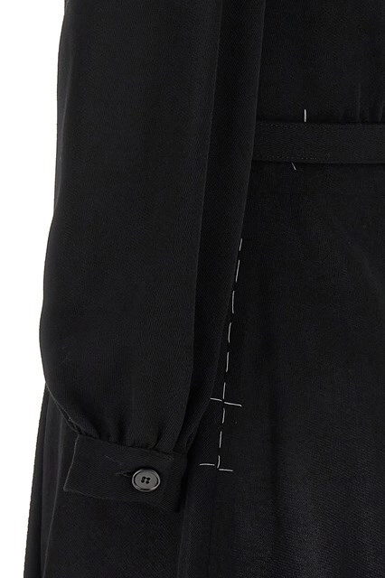 MAISON MARGIELA Long Sleeved Belted Dress