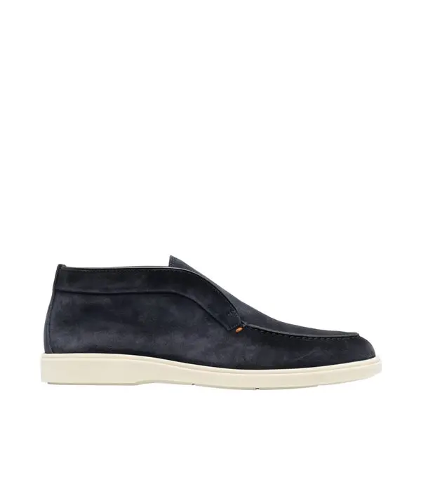 Santoni Suede Loafers
