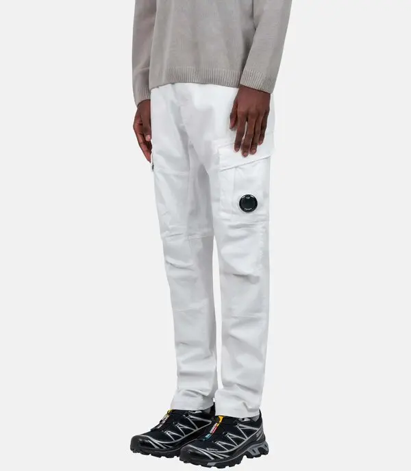 C.P. COMPANY Cargo Pants With Lens Detail - Gray