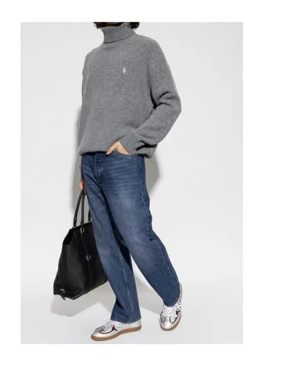 SPORTY  RICH Sporty & Rich Roll Neck Sweater