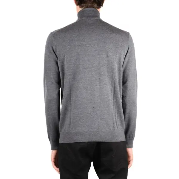 Emporio Armani High-neck Knitted Pullover