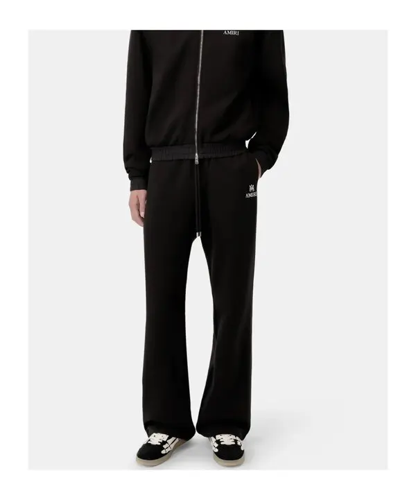 Amiri Logo Detailed Straight-leg Trousers