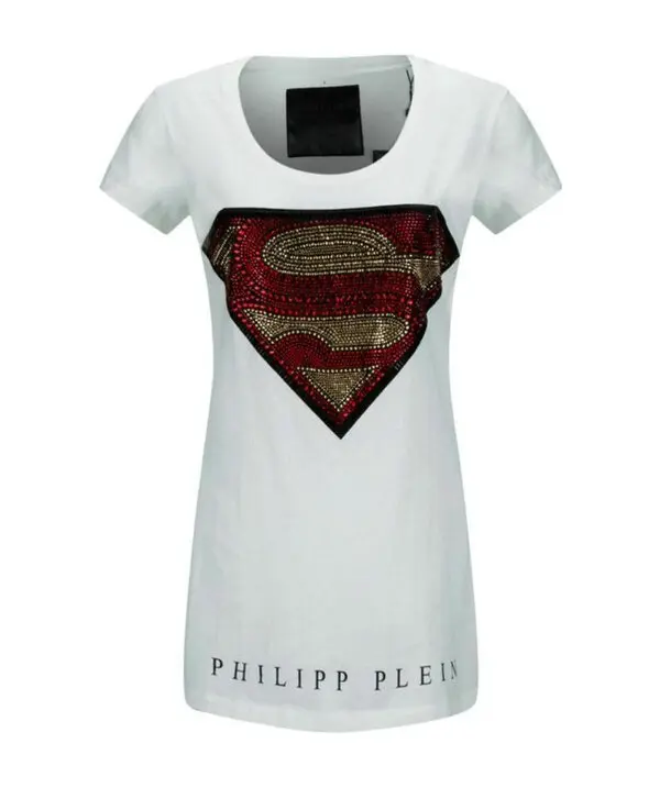 Philipp Plein Logo Details T-shirt - White