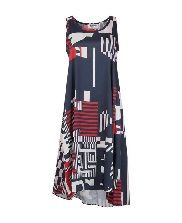Iceberg Sleeveless Printed Dress
