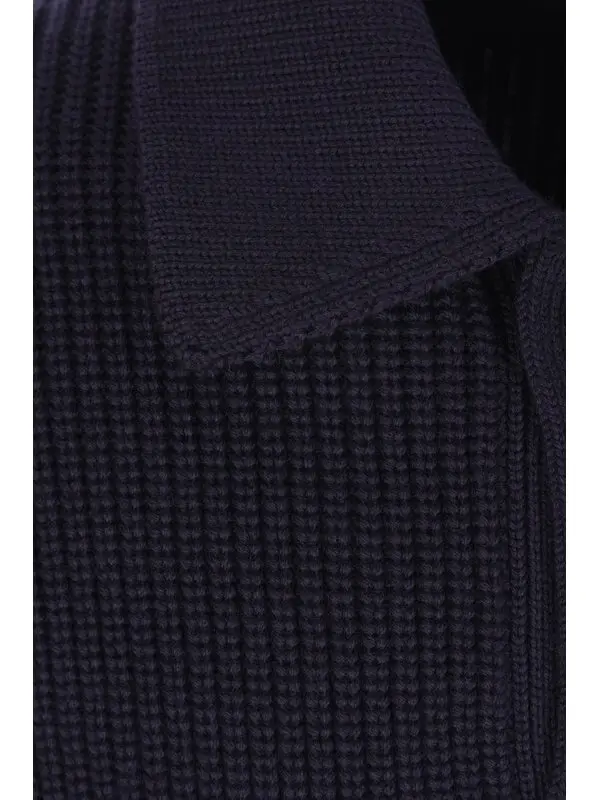 Prada Long Sleeve Button-up Cardigan - Blue